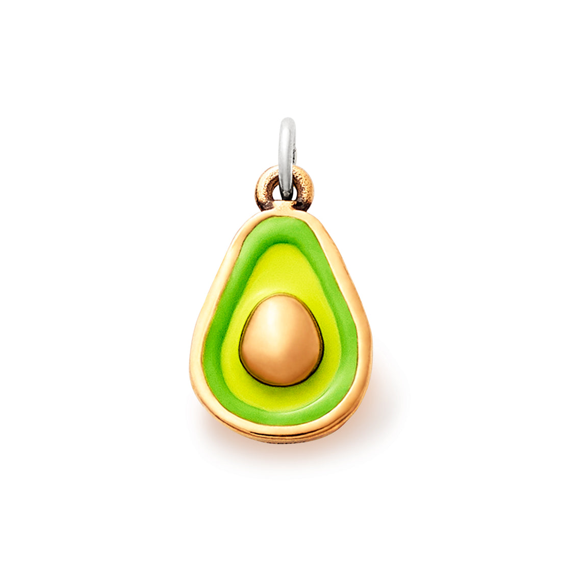 Enamel Avocado Charm – Consuela