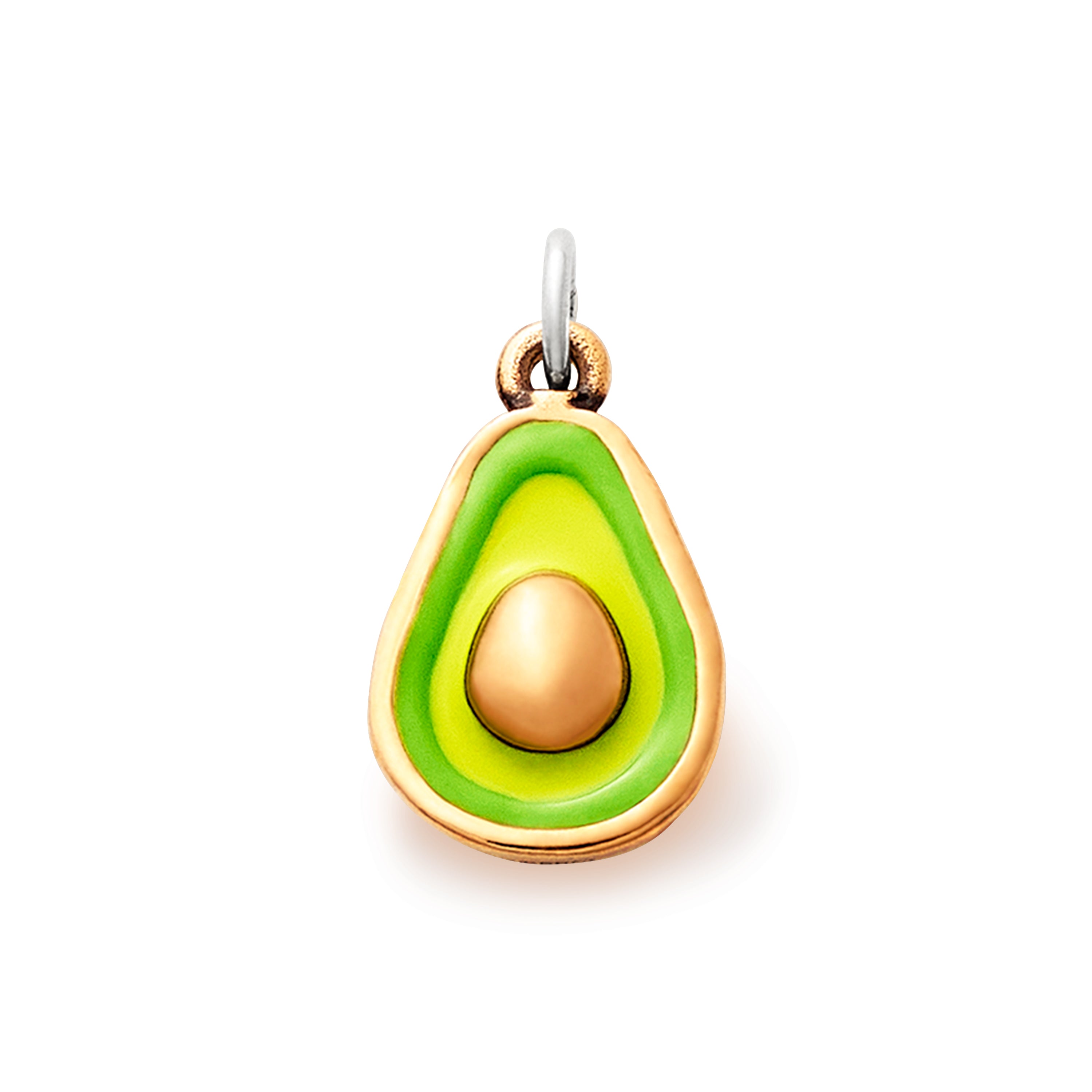 Enamel Avocado Charm – Consuela