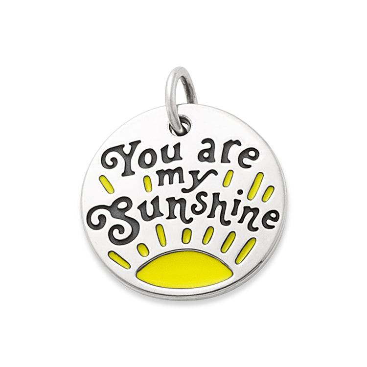 Enamel "You Are My Sunshine" Charm – Consuela