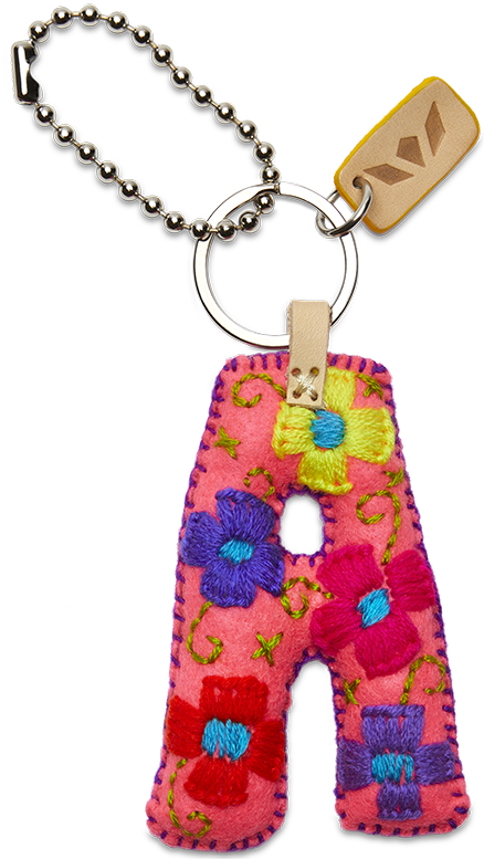 Pink Felt Alphabet Charms – Consuela