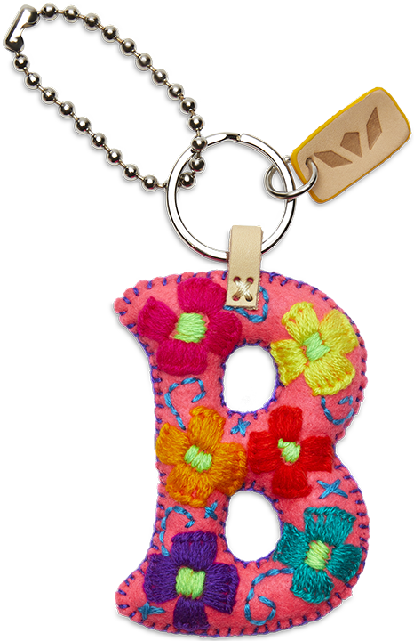 Pink Felt Alphabet Charms – Consuela