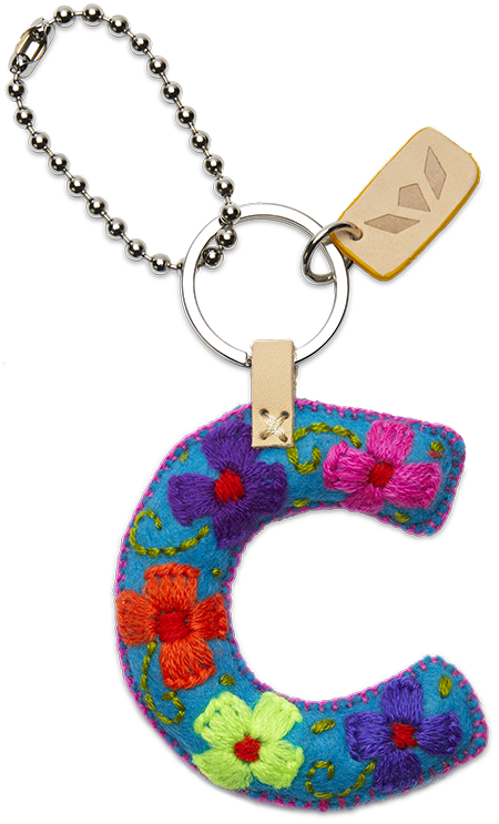 Turquoise Felt Alphabet Charms – Consuela