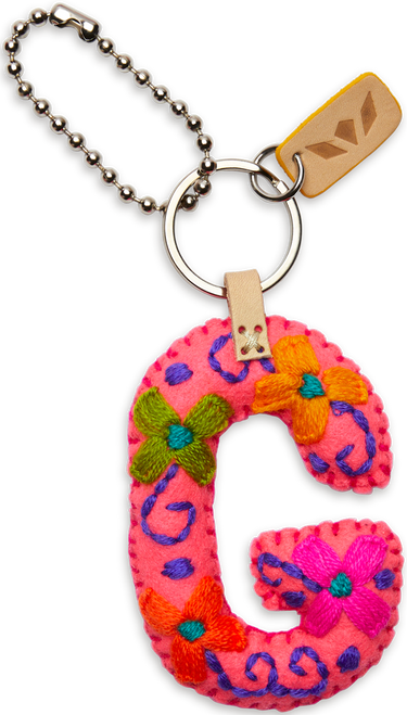 Pink Felt Alphabet Charms – Consuela