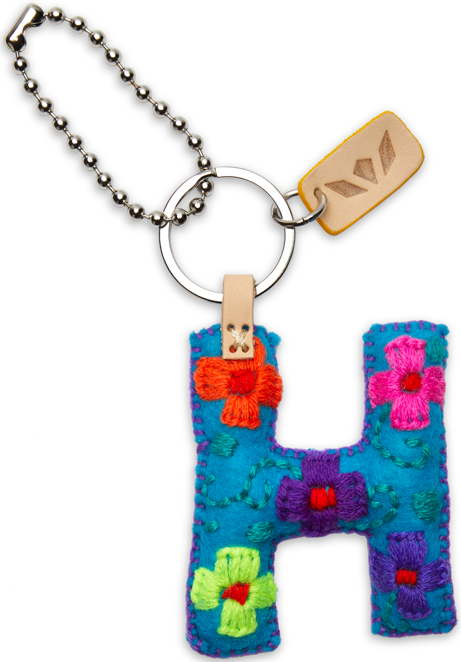 Turquoise Felt Alphabet Charms – Consuela