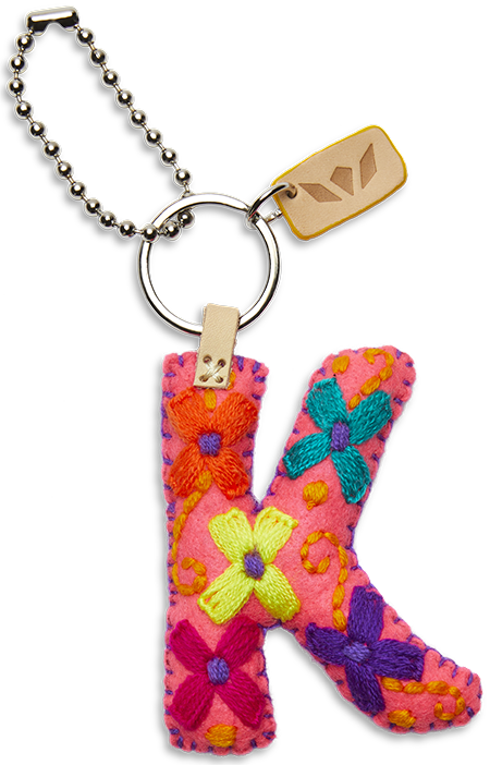 Pink Felt Alphabet Charms – Consuela