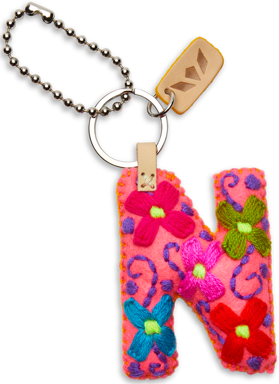 Pink Felt Alphabet Charms – Consuela