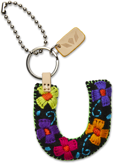 Black Felt Alphabet Charms – Consuela