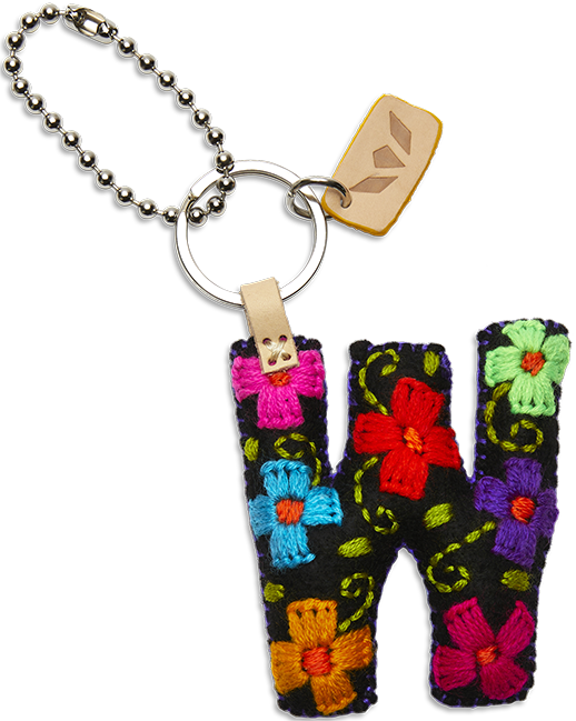 Black Felt Alphabet Charms – Consuela