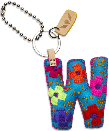 Turquoise Felt Alphabet Charms – Consuela