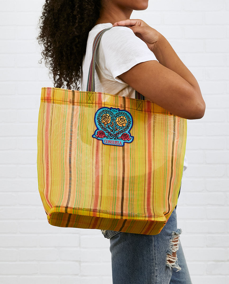 Marcela Patch Slim Zip Pouch – Consuela