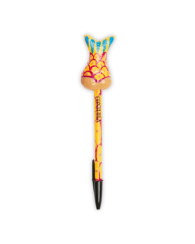 Orange Mermaid Tail Pen – Consuela